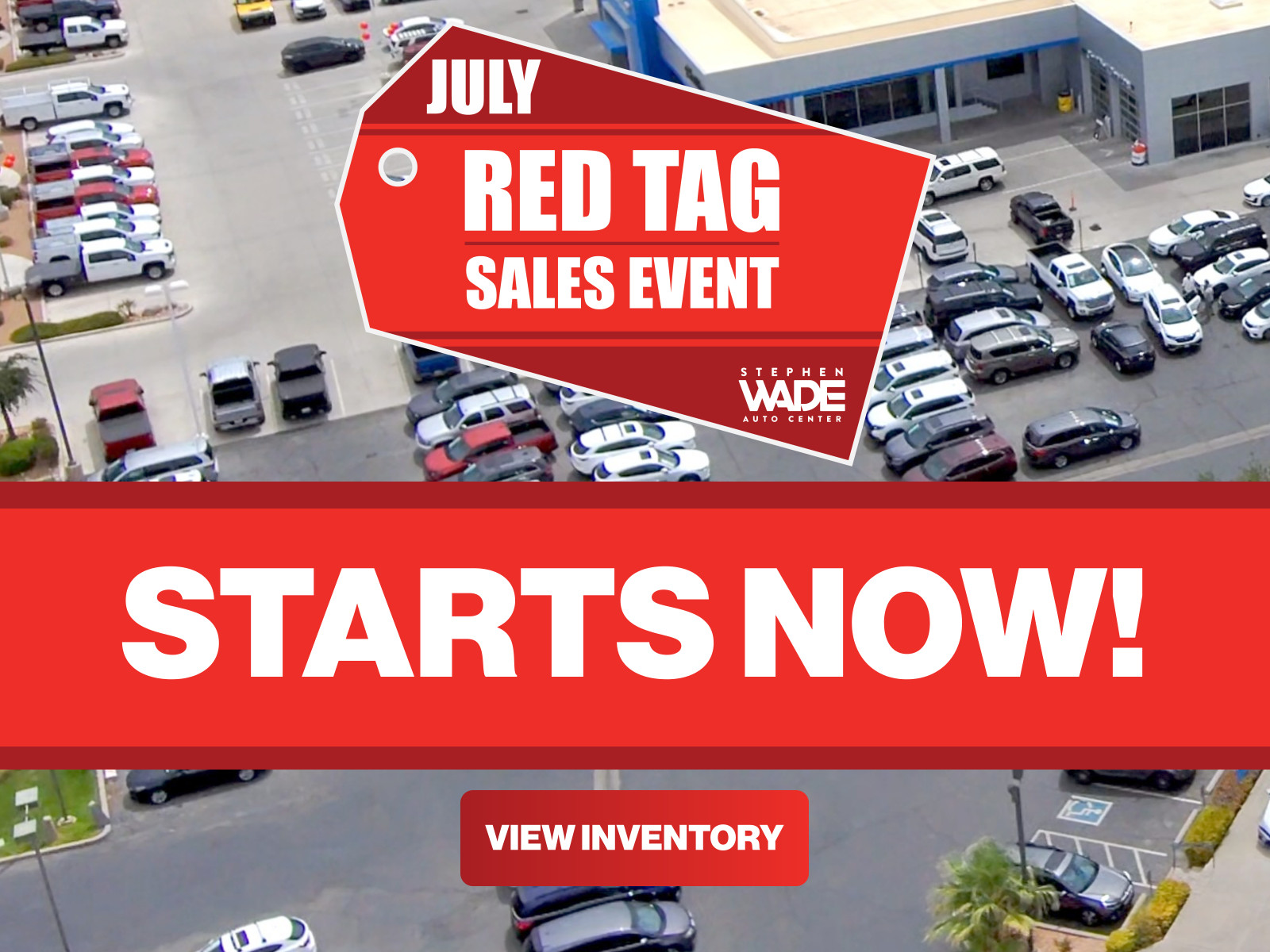 It's July! And that means the RED TAGS are out again!